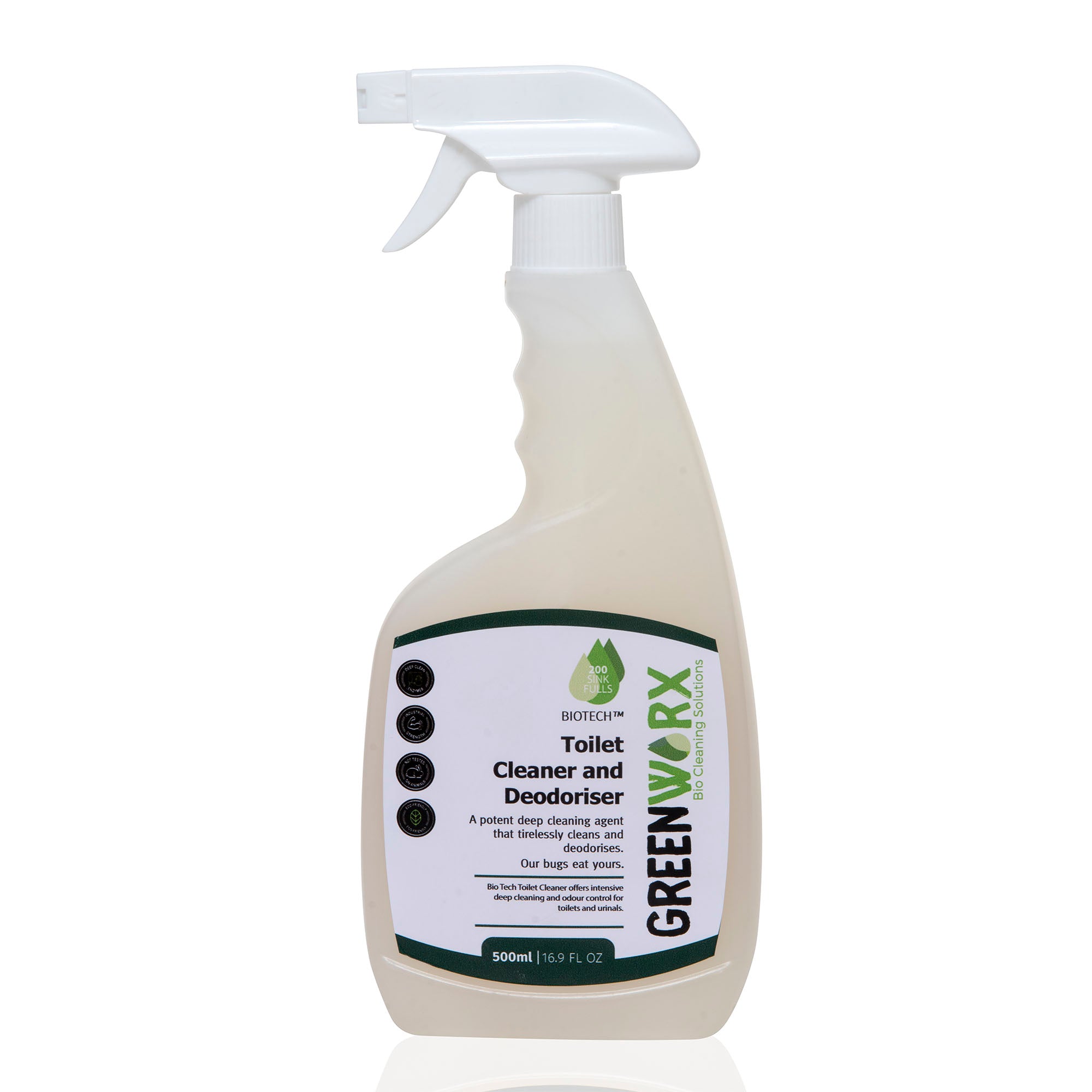 Greenworx Bio Tech Toilet Cleaner & Deodoriser 500 ml – ATAVAH